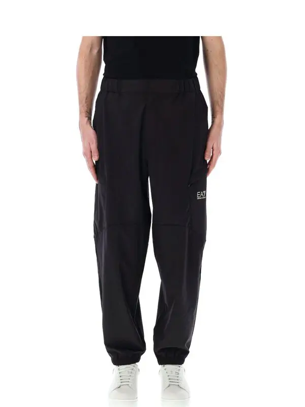 EA7 Dynamic Athlete Cargo Trousers - Black