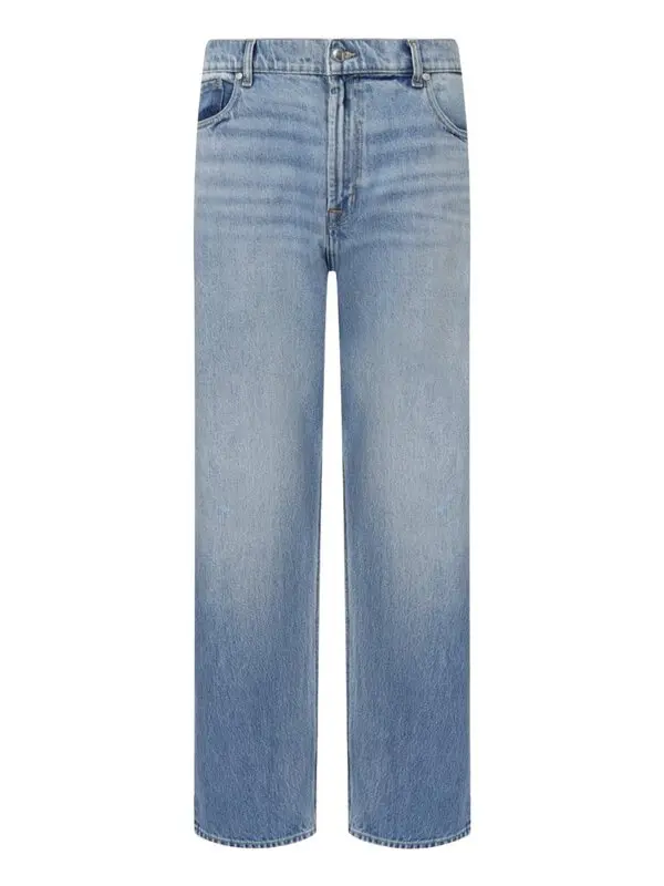 7 For All Mankind Modern Straight Jeans - Blue