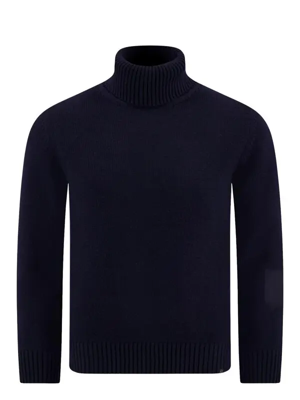 PAUL  SHARK Paul & Shark Turtleneck Wool Sweater - Blue