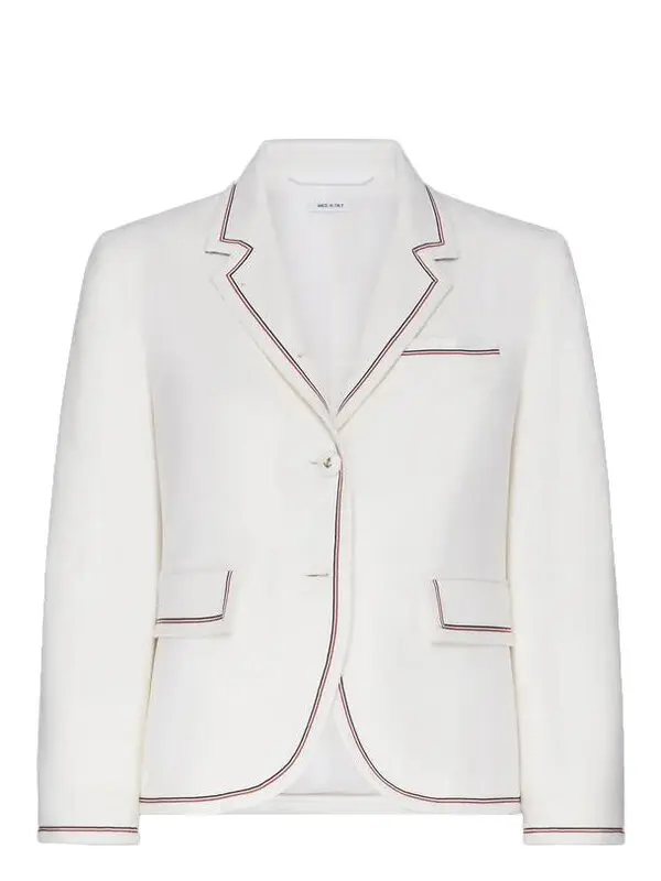 Thom Browne Cashmere Blazer - White