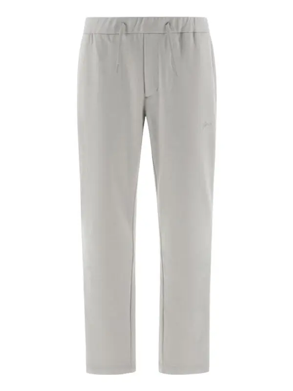 Herno Drawstring Straight-leg Trousers - Gray
