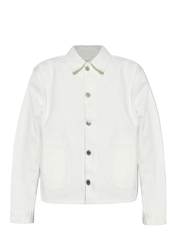 SAMSOE SAMSOE Button-up Utility Jacket - White