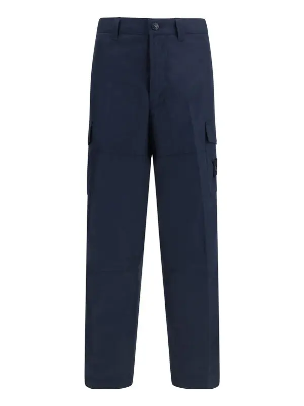 Stone Island Stretch Cargo Pants - Blue