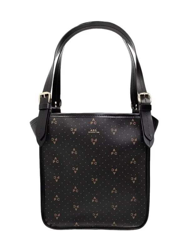 A.p.c. Poppy Small Tote Bag - Black