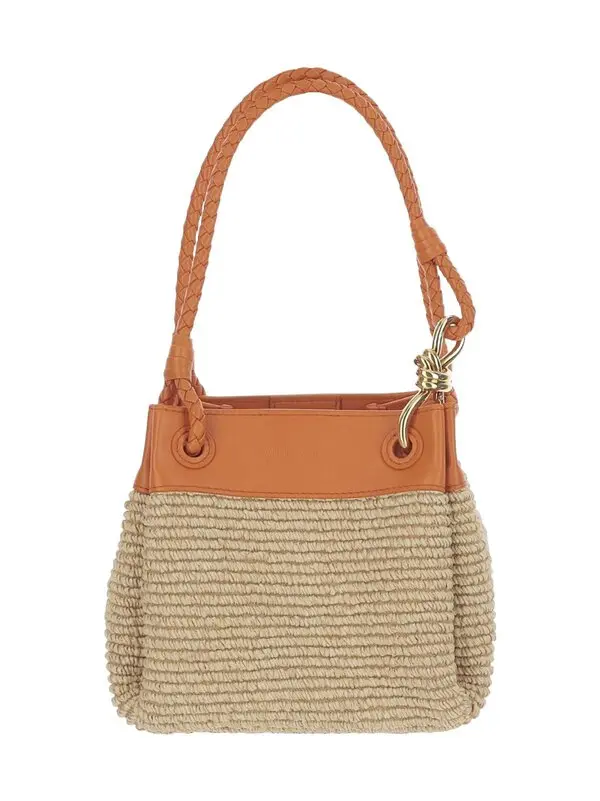 Bottega Veneta Small Parachute Bag - Nude