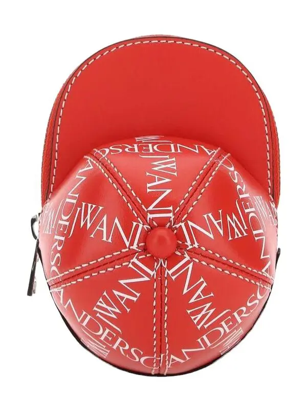 J.W.ANDERSON Nano Zipped Cap Bag - Red