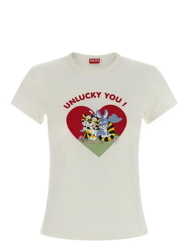 Kenzo Graphic Crewneck T-shirt - No