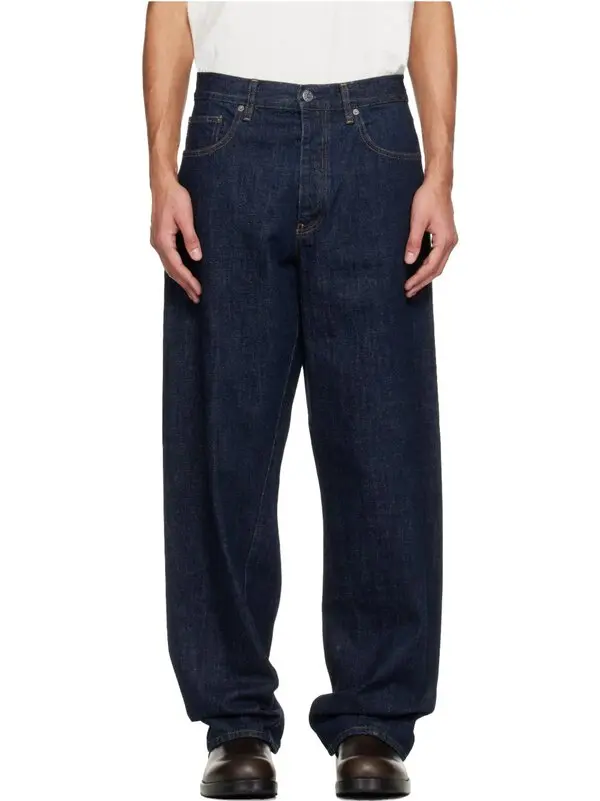 SUNFLOWER Wide Twist Jeans - Black