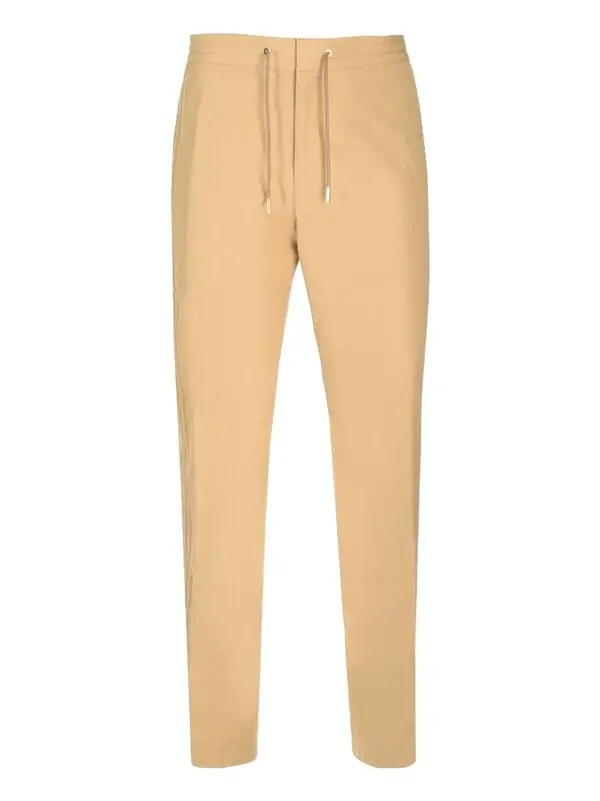 Alexander McQueen Straight-leg Cotton Trousers - Nude