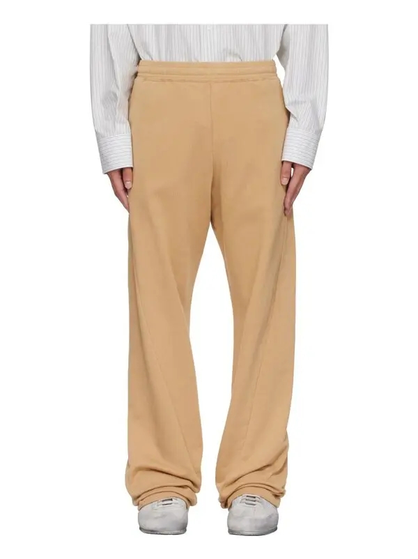 MAISON MARGIELA Drawstring Sweatpants - Ocre