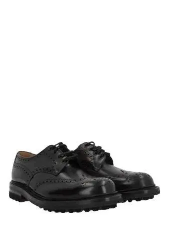 Church's Wingtip Derby Shoes - Black