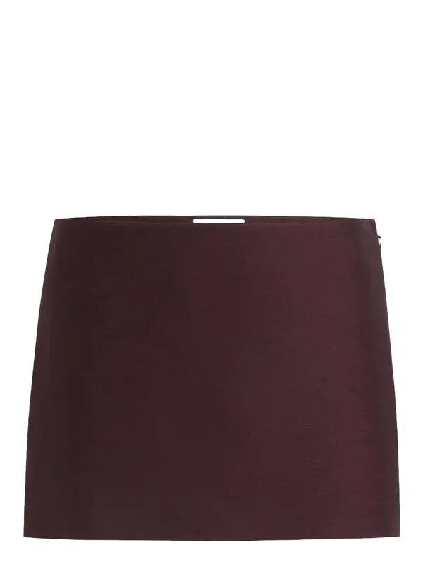 Khaite Jett Skirt - Almandine