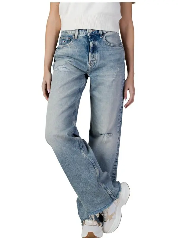 Tommy Hilfiger Wide Leg Jeans - Gray