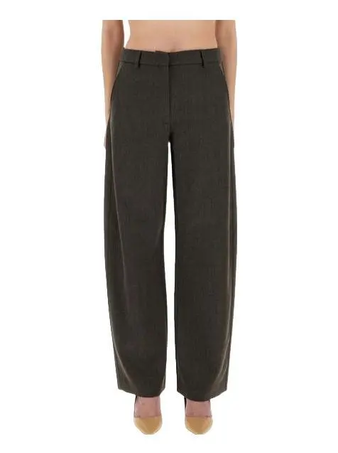 Moschino Wide-leg Pants - Black