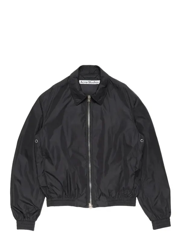 Acne Studios Logo Technical Jacket - Black