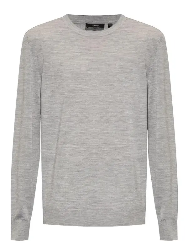 Theory Crewneck Knitted Jumper - Kuhui