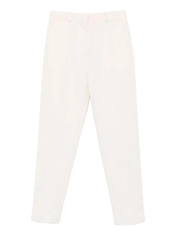 Jacquemus Le Pantalon Norma Cropped Trousers - White