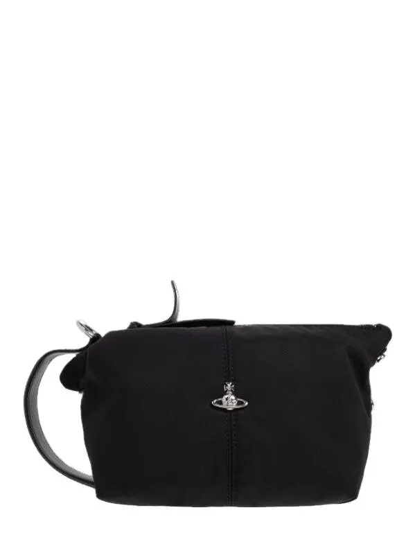 VIVIENNE WESTWOOD Orb Plaque Cosmetic Bag - Black