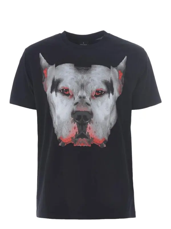 MARCELO BURLON COUNTY OF MILAN Open-necked Shirt - Black