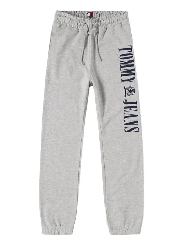 Tommy Hilfiger Logo Printed Sweatpants - Gray