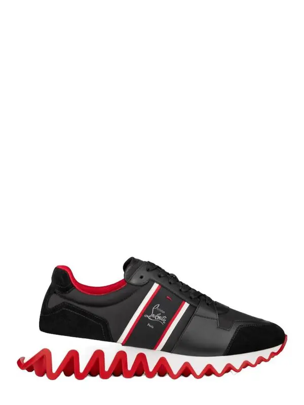 CHRISTIAN LOUBOUTIN Nastroshark Lace-up Sneakers - Black