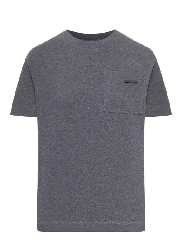 Brunello Cucinelli Short-sleeved T-shirt - Gray