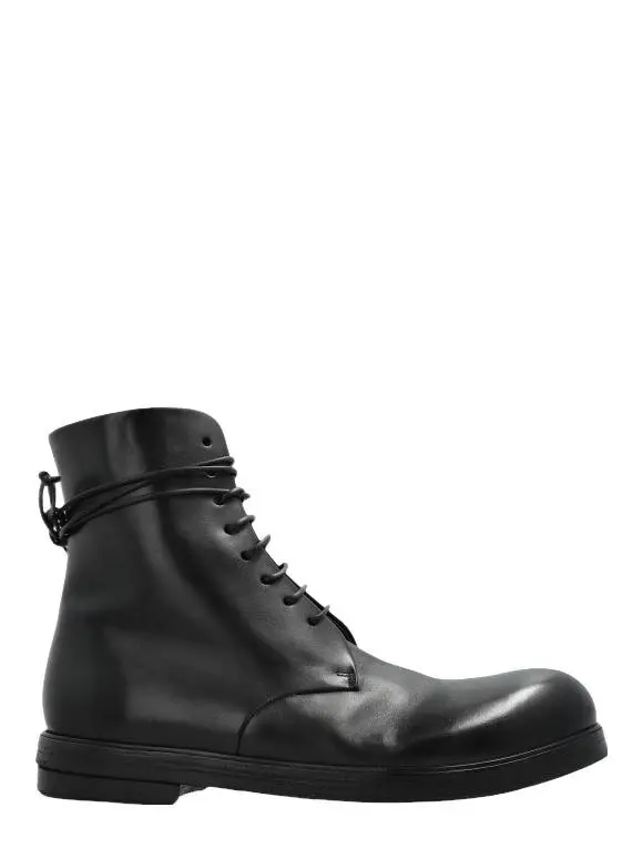 Marsèll Zucca Zeppa Combat Boots - Black
