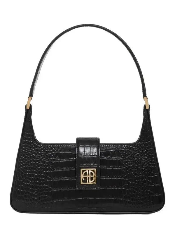 ANINE BING Lou Shoulder Bag - Black