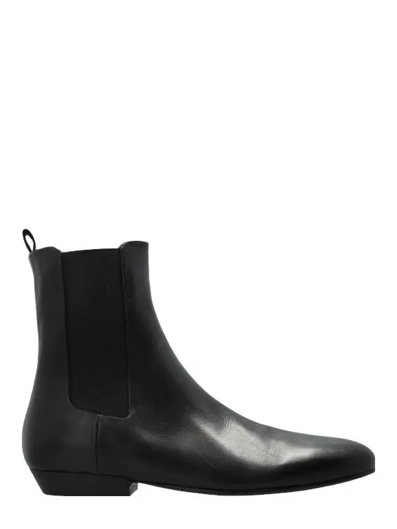 Marsèll Pointed Toe Chelsea Boots - Black