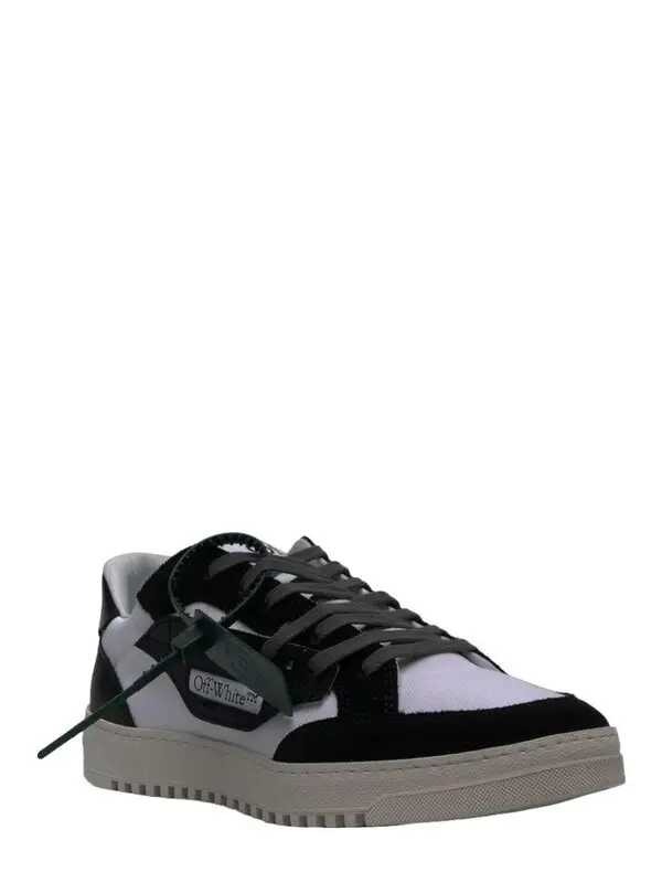 Off-White Panelled Low-top Sneakers - Gray