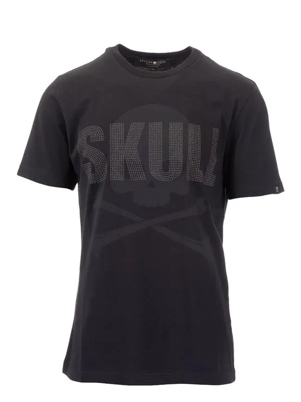 HYDROGEN Skull T-shirt - Black