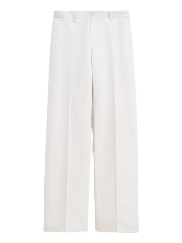 Filippa K Tailored Cotton Trousers - Cream-white