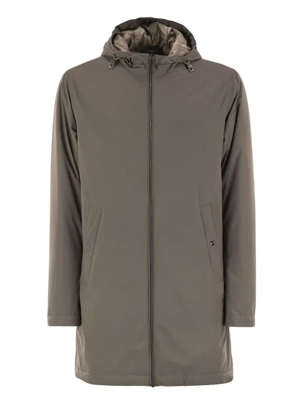 Herno Hooded Casual Jacket - Gray