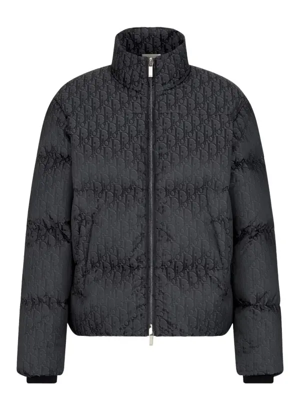 Dior Oblique Down Jacket - Black