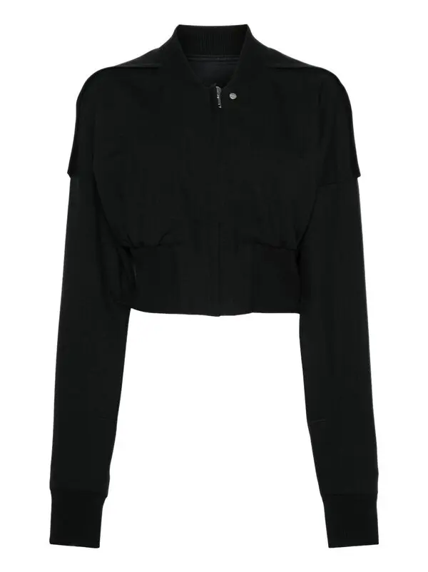 Rick Owens Flight Bomber Jacket - Black