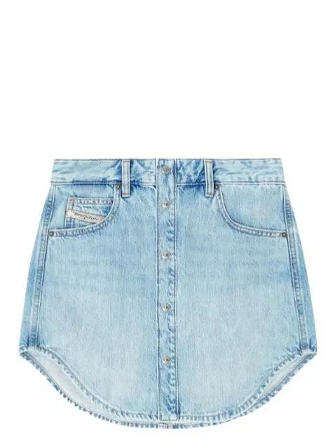 DIESEL® De-ard Denim Mini Skirt - Light Blue
