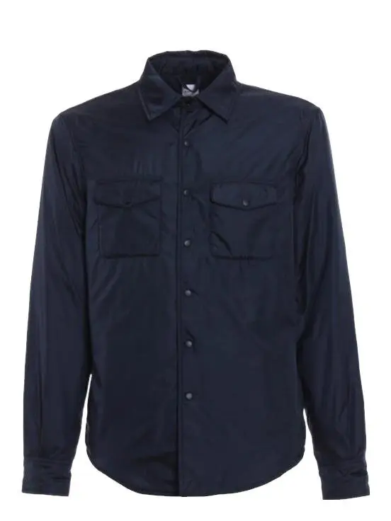 Aspesi Shirt-inspired Nylon Jacket - Black