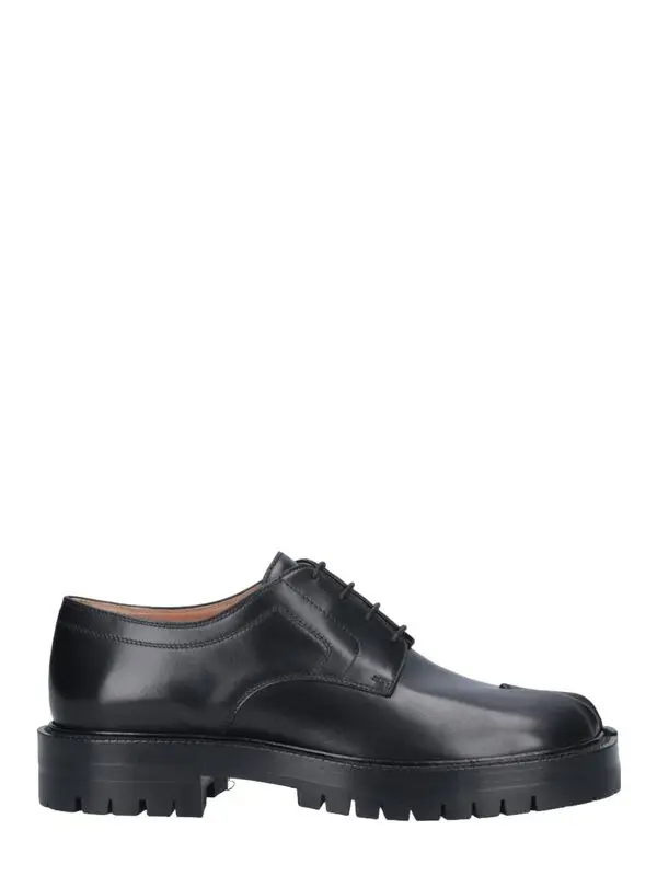 MAISON MARGIELA Tabi Derby Lace-up Shoes - Black