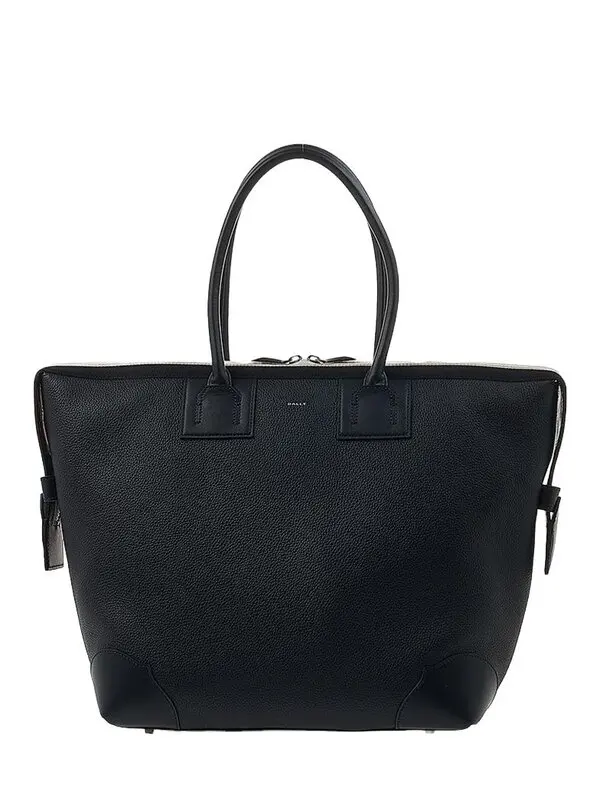 Bally Bold Volume Tote Bag - Black