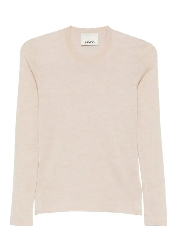 Isabel Marant Étoile Ilona Crewneck Knitted Jumper - Beige
