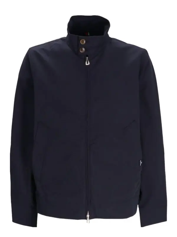 Paul Smith Stand Collar Harrington Jacket - Navy Blue