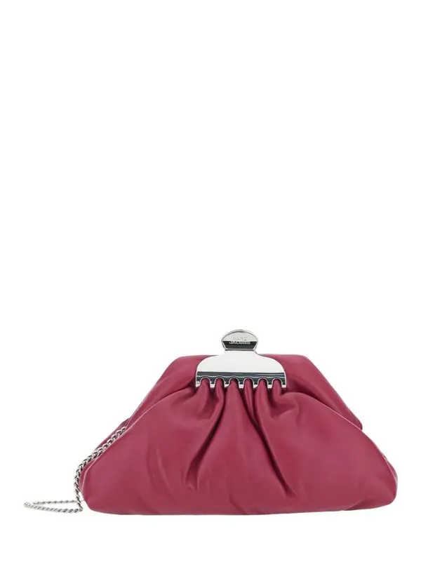 Marc Jacobs Small Clutch Bag With Claw Clasp - Red