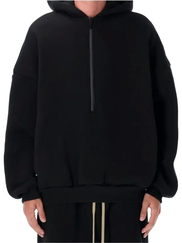 Fear Of God Hooded Sweatshirt - Black