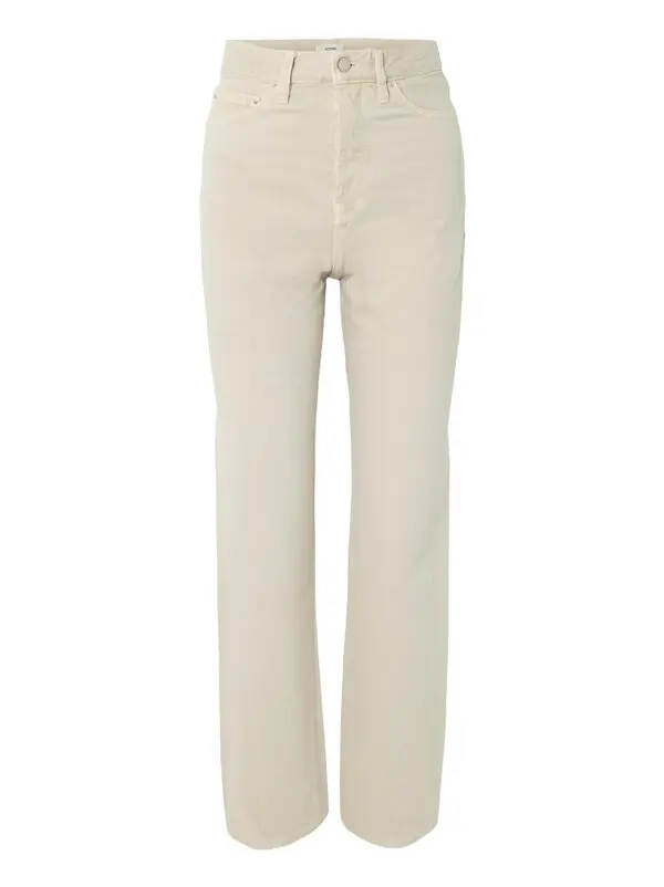 TOTEME Straight-leg Jeans - Light Brown