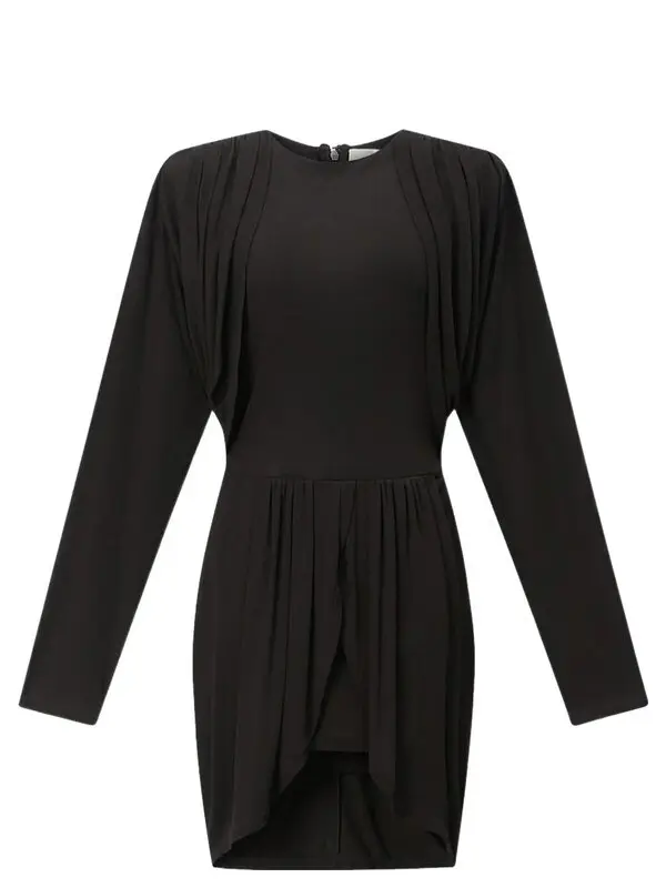 Isabel Marant Étoile Niamae Draped Jersey Dress - Black