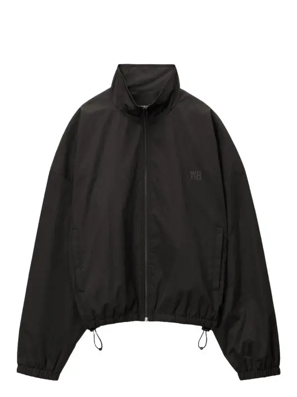 Alexander Wang Zipped Track Jacket - Black