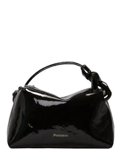 J.W.ANDERSON Corner Coated Denim Tote Bag - Black