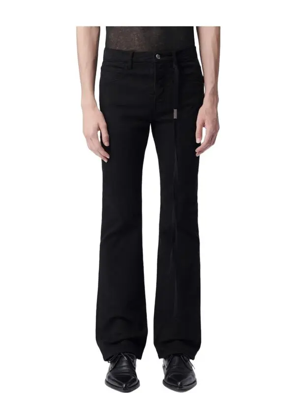 ANN DEMEULEMEESTER Jonas Bootcut Jeans - Black
