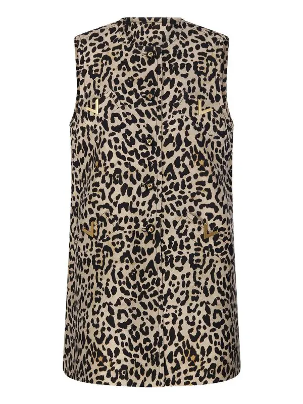 Valentino Garavani Haute Couture Fauve Eclat Waistcoat - Nude