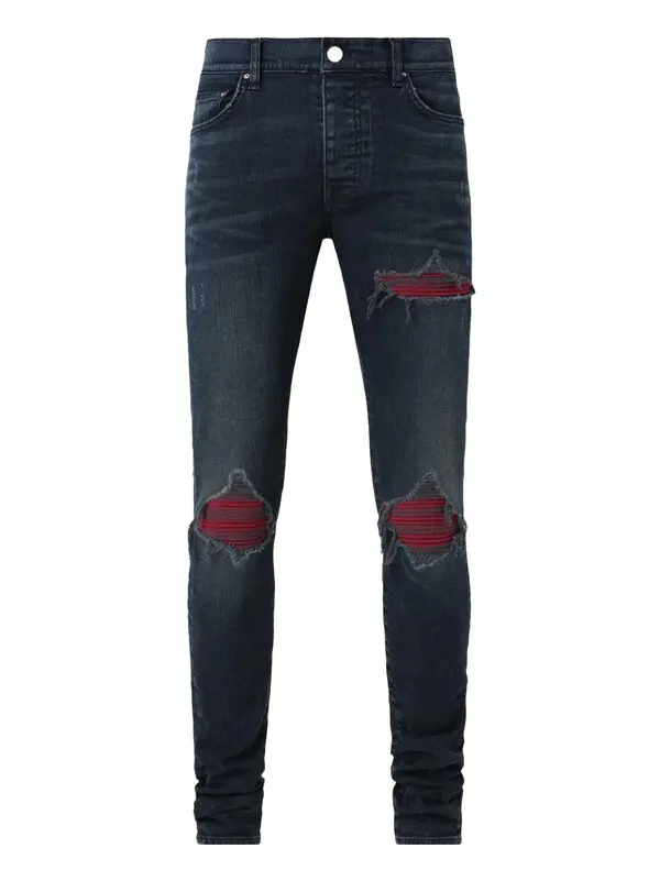 Amiri Mx1 Ultrasuede Jeans - Midnight Indigo